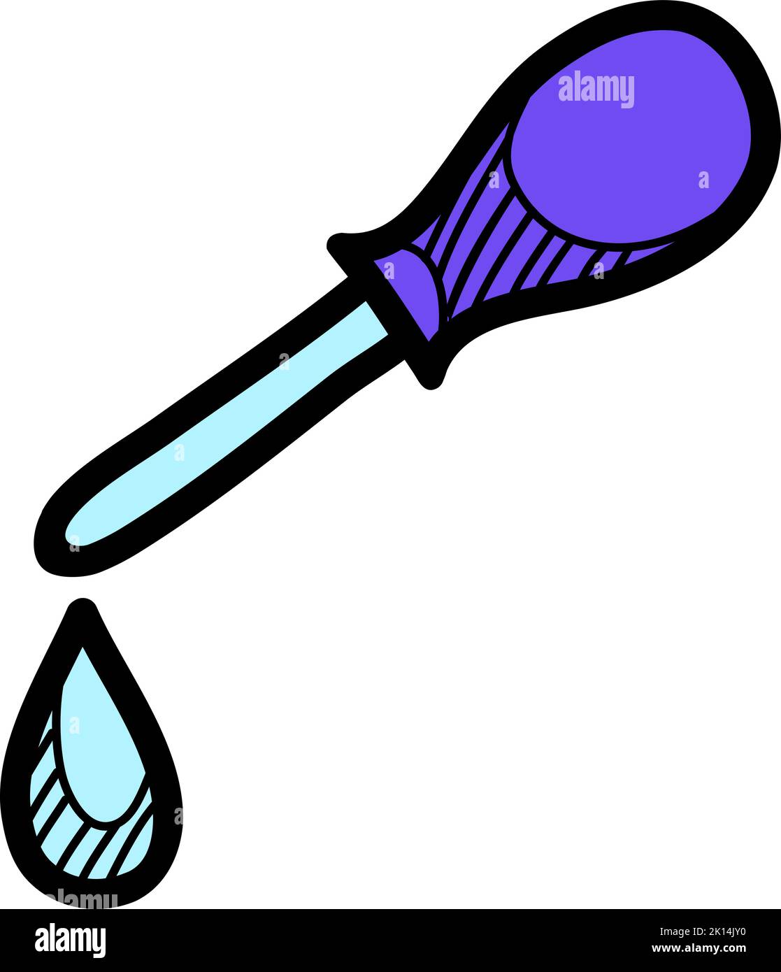 Color eyedropper icon hand drawn Stock Vector Image & Art - Alamy