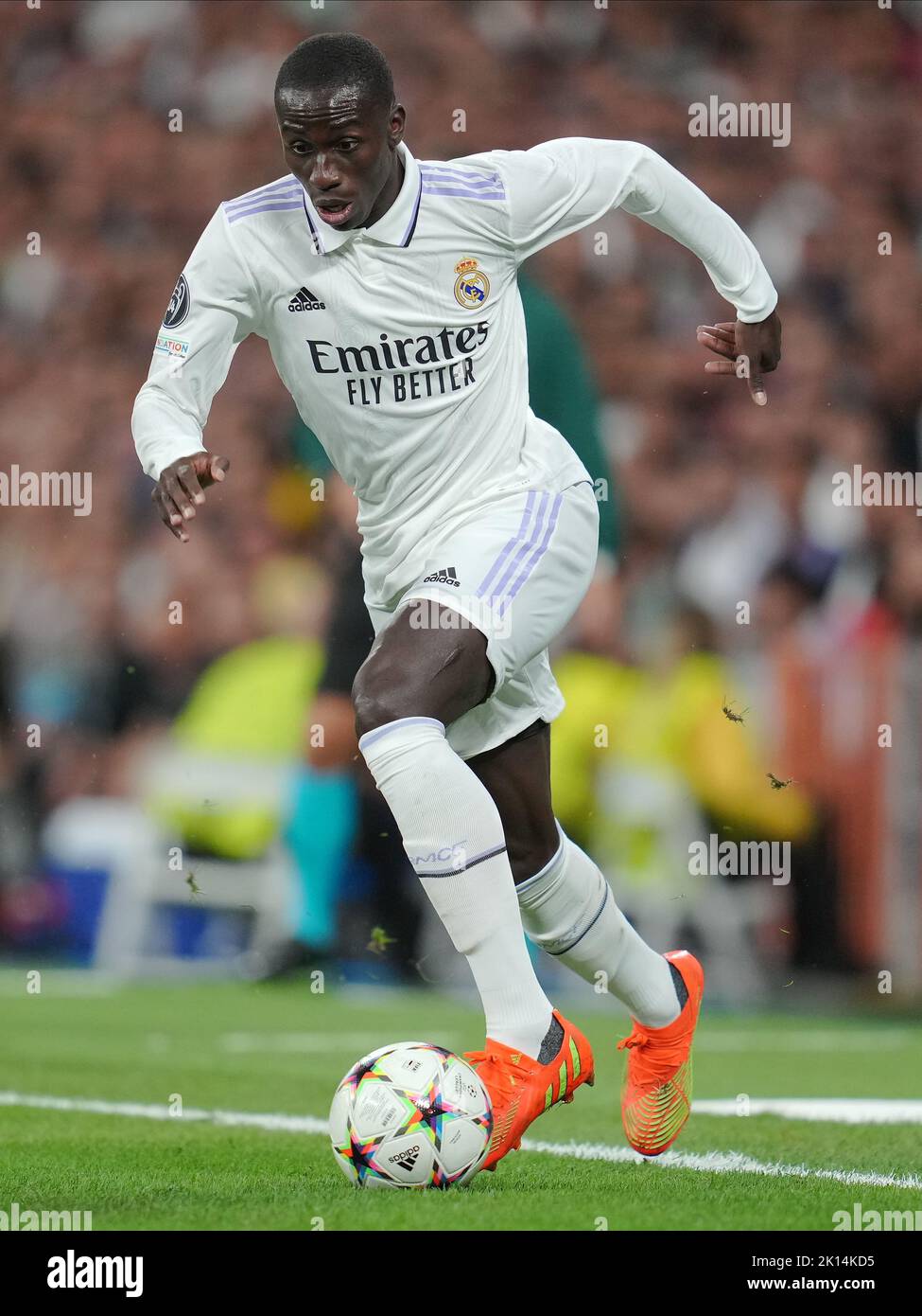 Ferland Mendy of Real Madrid during the UEFA Champions League match ...