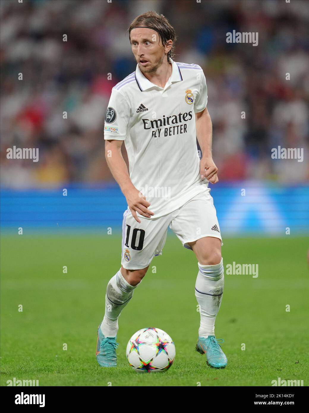 Luka Modric of Real Madrid during the UEFA Champions League match ...