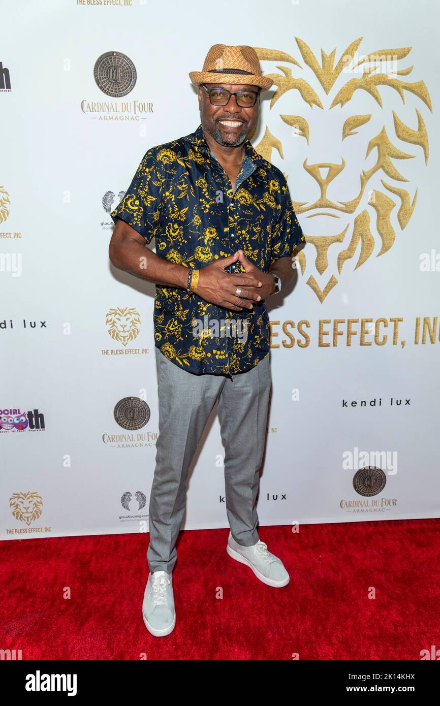 Petri Hawkins-Byrd attends Anthony Bless Music Video "Take You Back ...