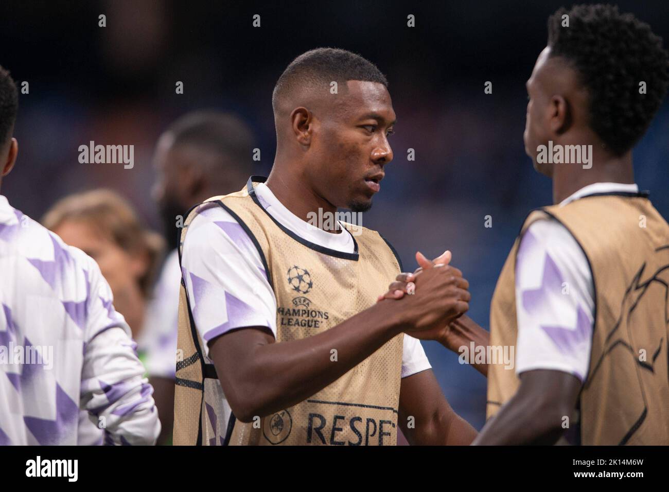 14th September 2022; Santiago Bernabeu, Madrid, Spain: Champions League ...