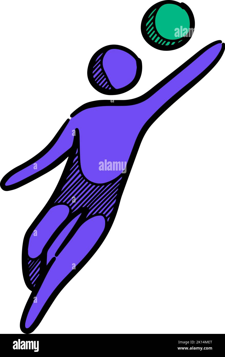 Color football player icon Stock Vector Image & Art - Alamy