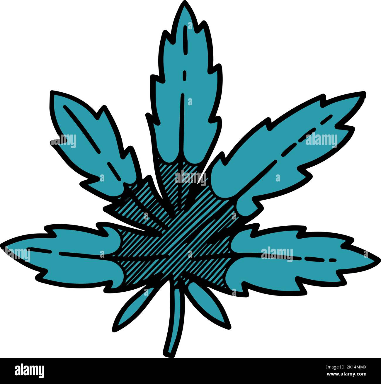 Medical cannabis joint color Cut Out Stock Images & Pictures - Alamy
