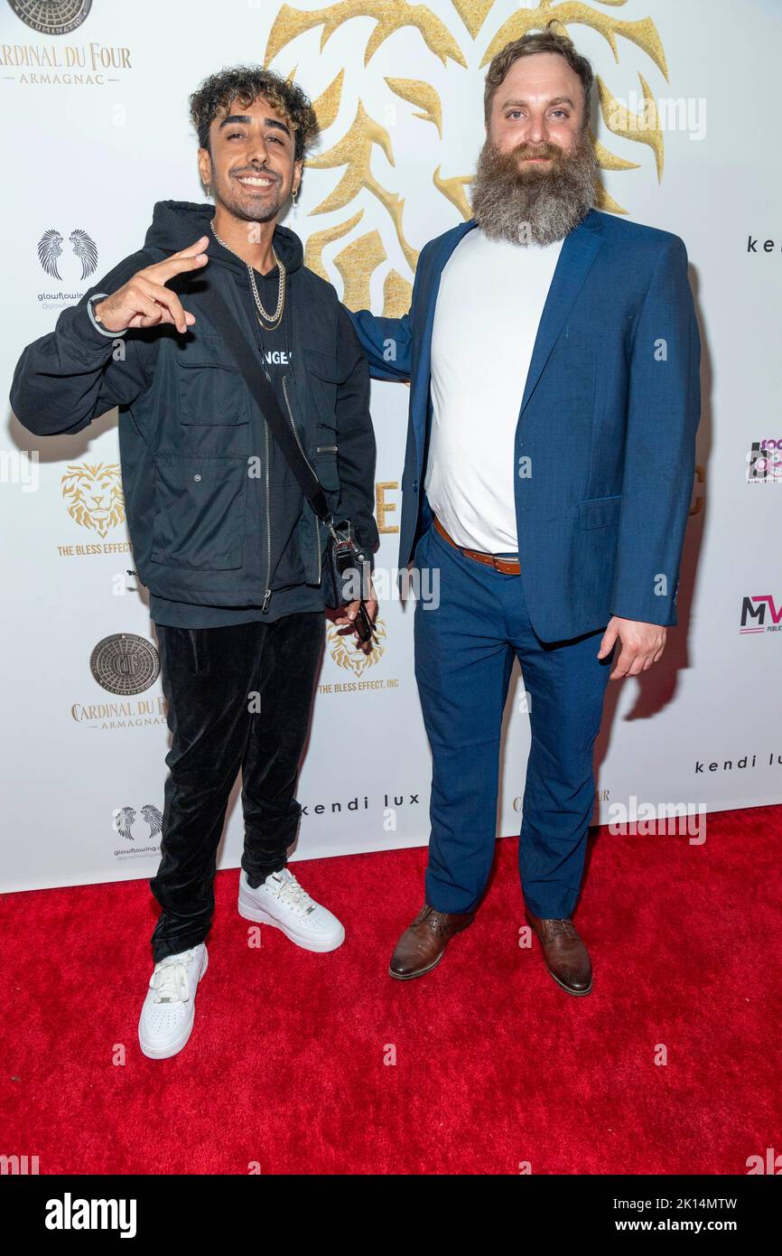Calvin Davis Jr., Clayton Ward attend Anthony Bless Music Video "Take ...