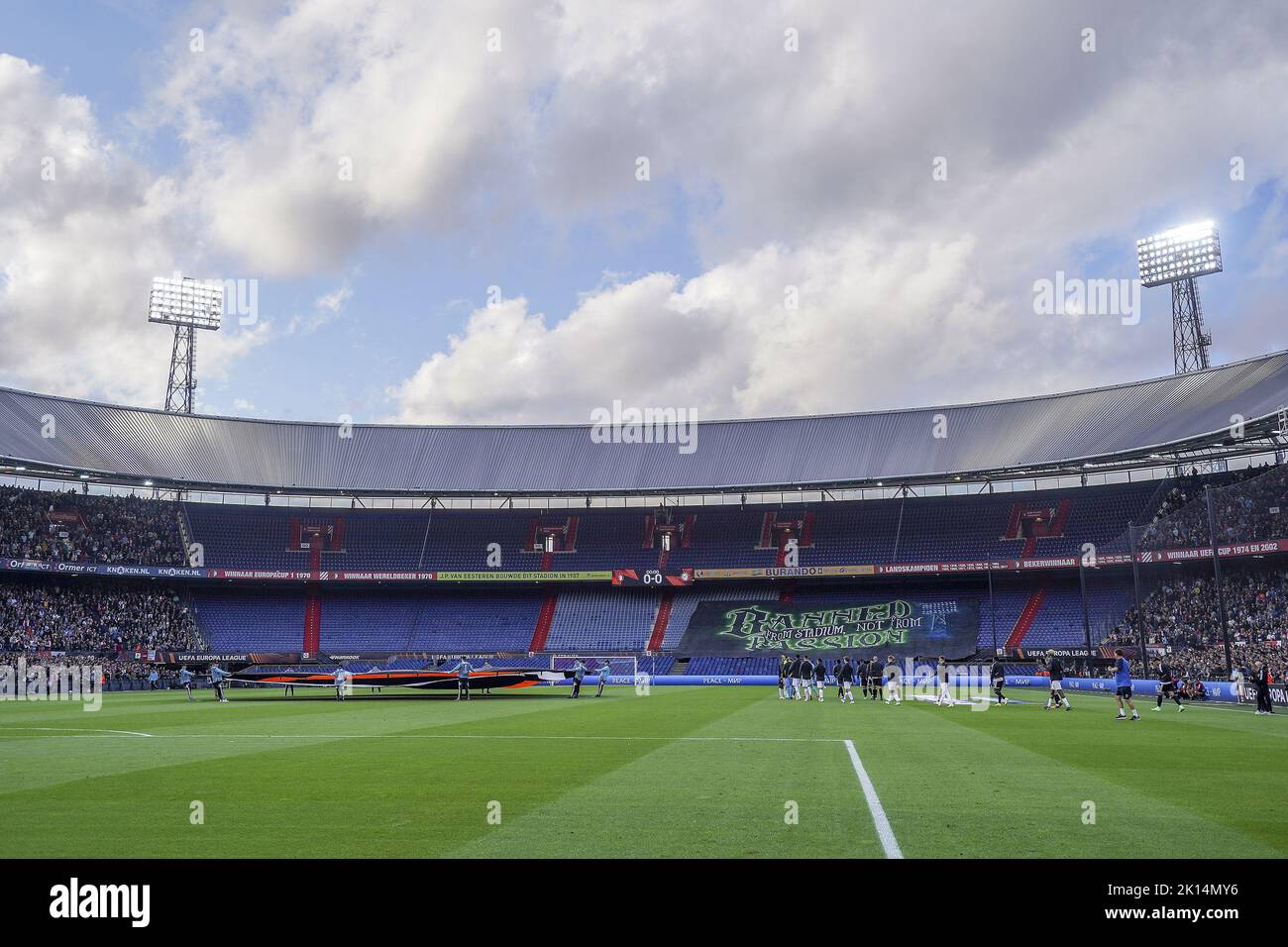 ROTTERDAM, 15-09-2022, Stadium Feijenoord, De Kuip, UEFA Europa League ...