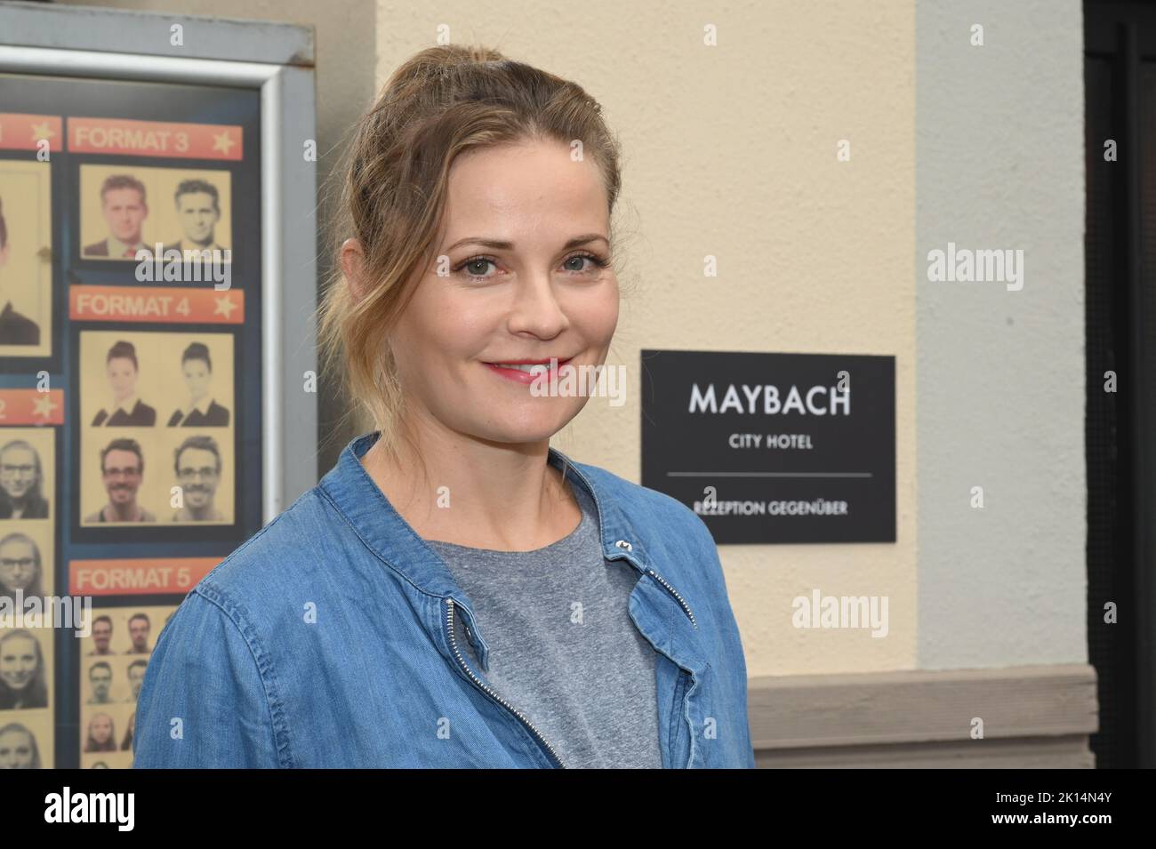 Cologne, Germany. 15th Sep, 2022. Actress Nina Weisz ( plays Corinna ...