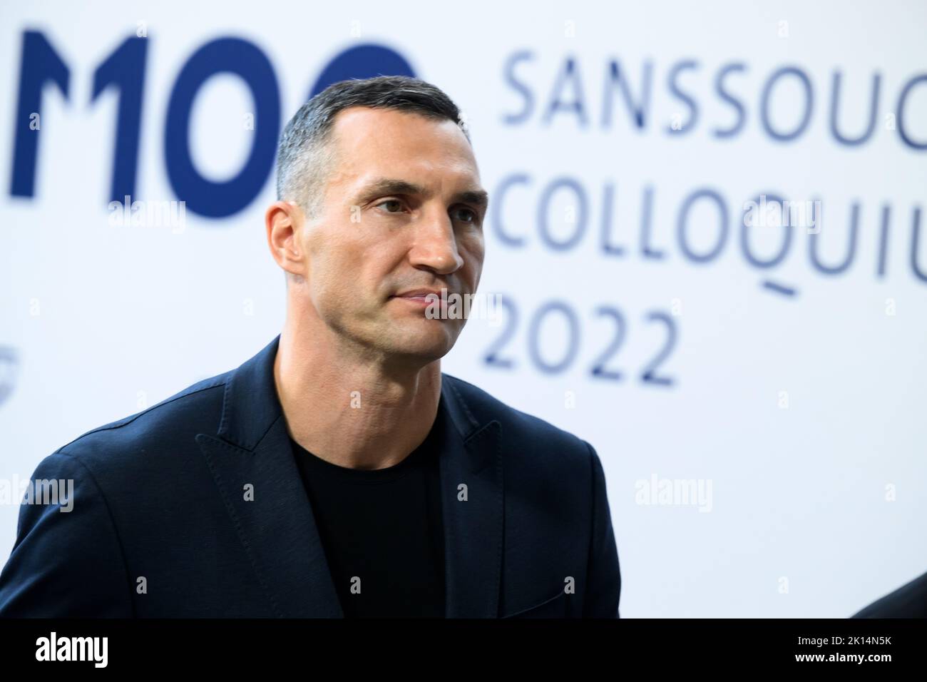 Potsdam, Germany. 15th Sep, 2022. Wladimir Klitschko arrives at the ...