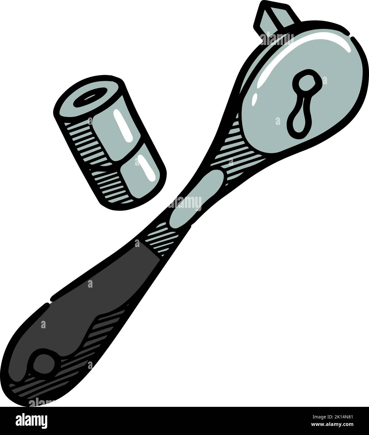 Interchangeable tools Stock Vector Images - Alamy