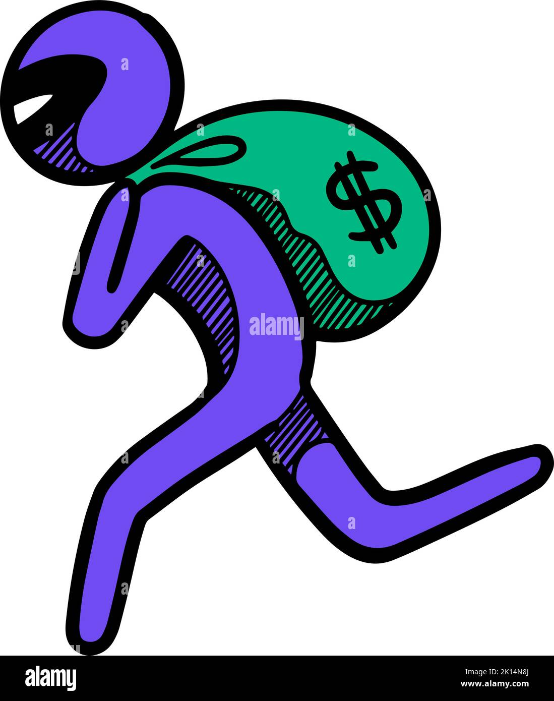 Color burglar icon Stock Vector Image & Art - Alamy