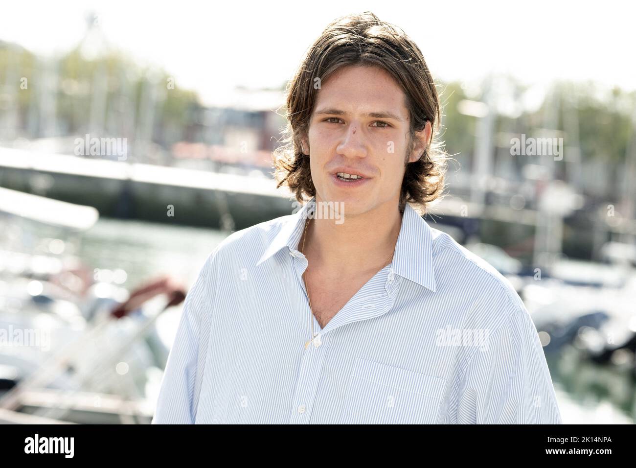 Nolann Duriez attends Lycee Toulouse Lautrec photocall during the La ...