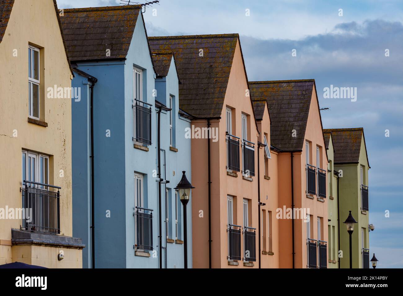 The town of Killyleagh in Ireland Stock Photo - Alamy