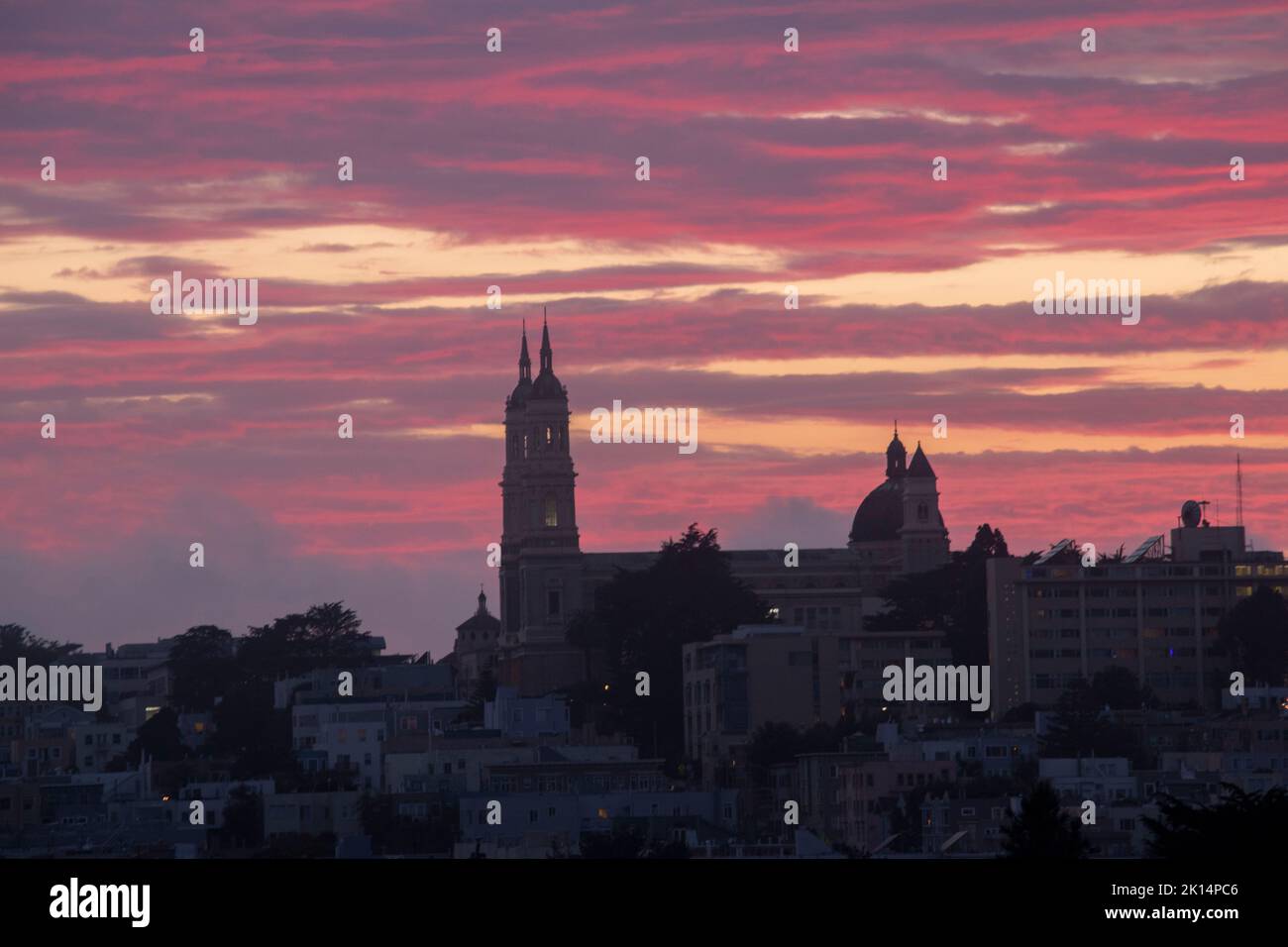 Alamo Square is a popular tourism destination in San Francisco, CA, USA ...