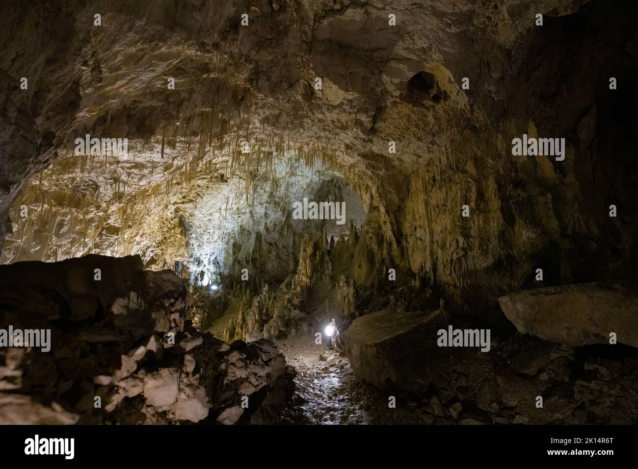 Cavallone's Cave, Lama dei Peligni, Chieti, Abruzzo, Italy Stock Photo ...