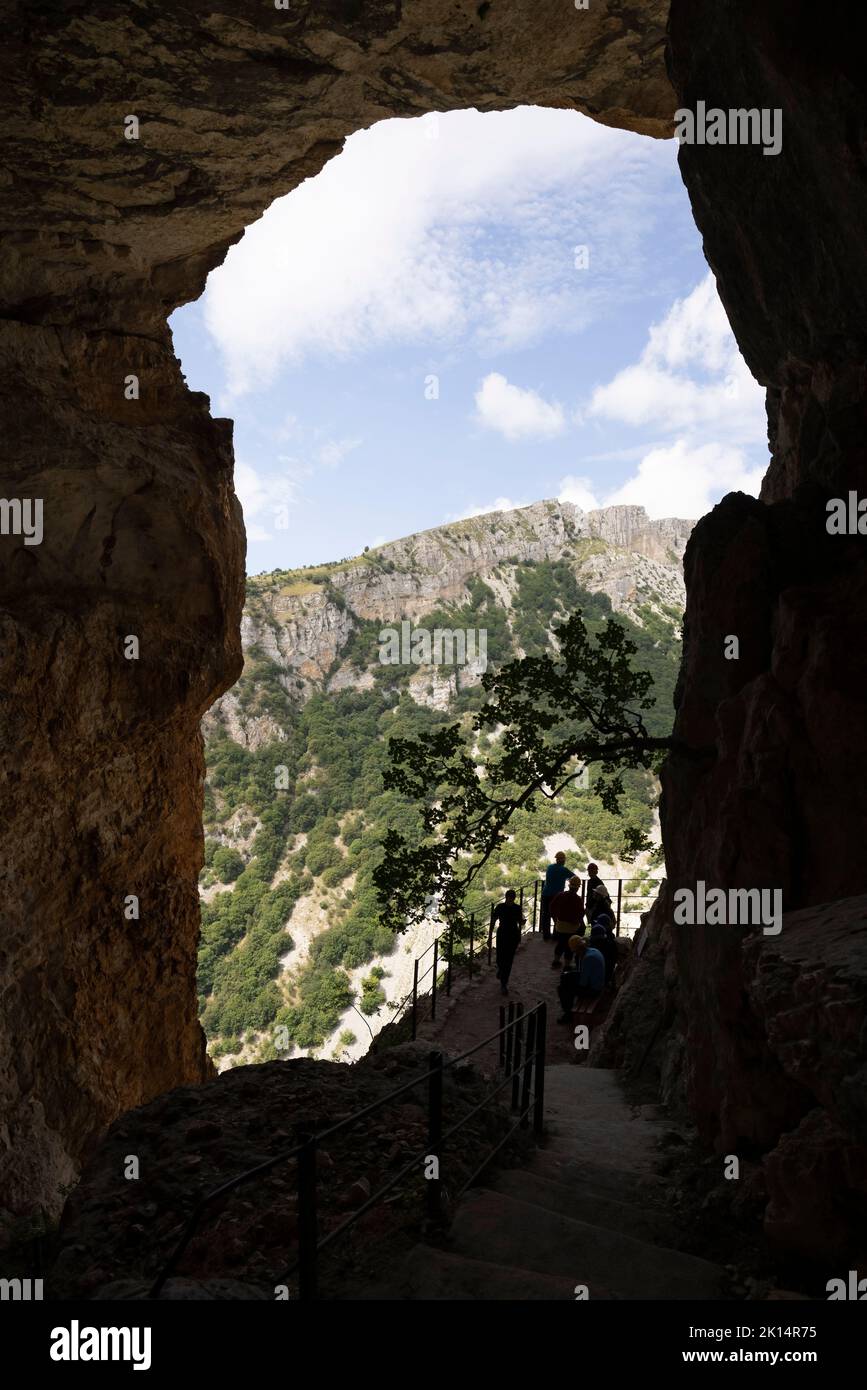 Cavallone's Cave, Lama dei Peligni, Chieti, Abruzzo, Italy Stock Photo ...