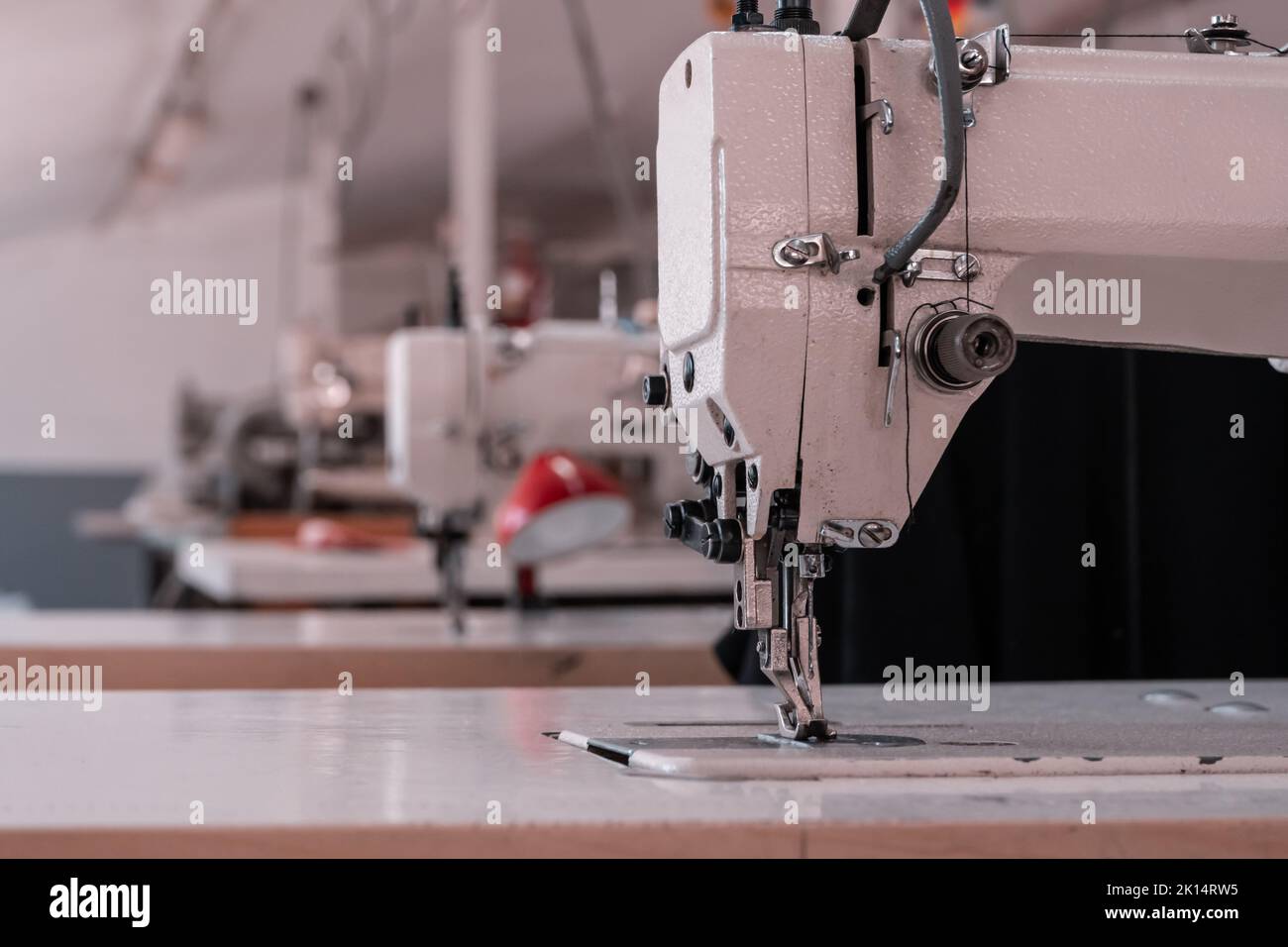Sewing machines in factory hi-res stock photography and images - Alamy
