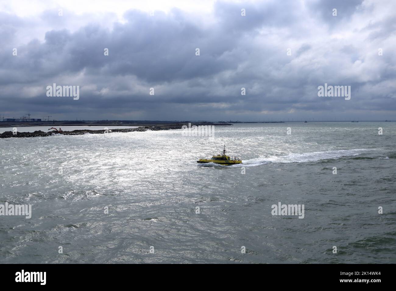 June 2 2022 - Puttgarden, Germany: ships between Puttgarden and Rodby ...