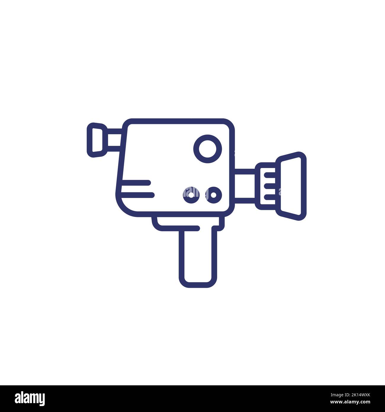 8mm camera Stock Vector Images - Alamy