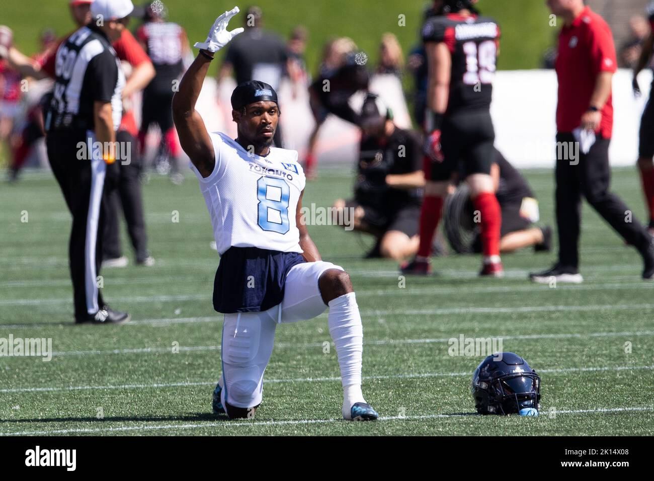 Ottawa, Canada. 10th Sep, 2022. Toronto Argonauts defensive back ...