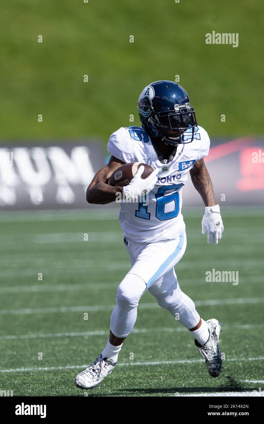 Ottawa, Canada. 10th Sep, 2022. Toronto Argonauts wide receiver Brandon ...