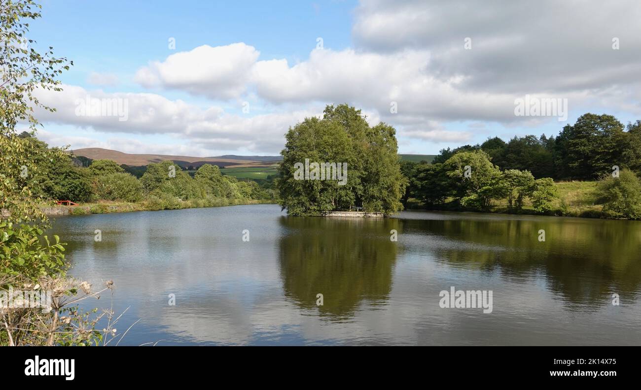 Birch Vale Reservoir, Birch Vale, Derbyshire Stock Photo - Alamy