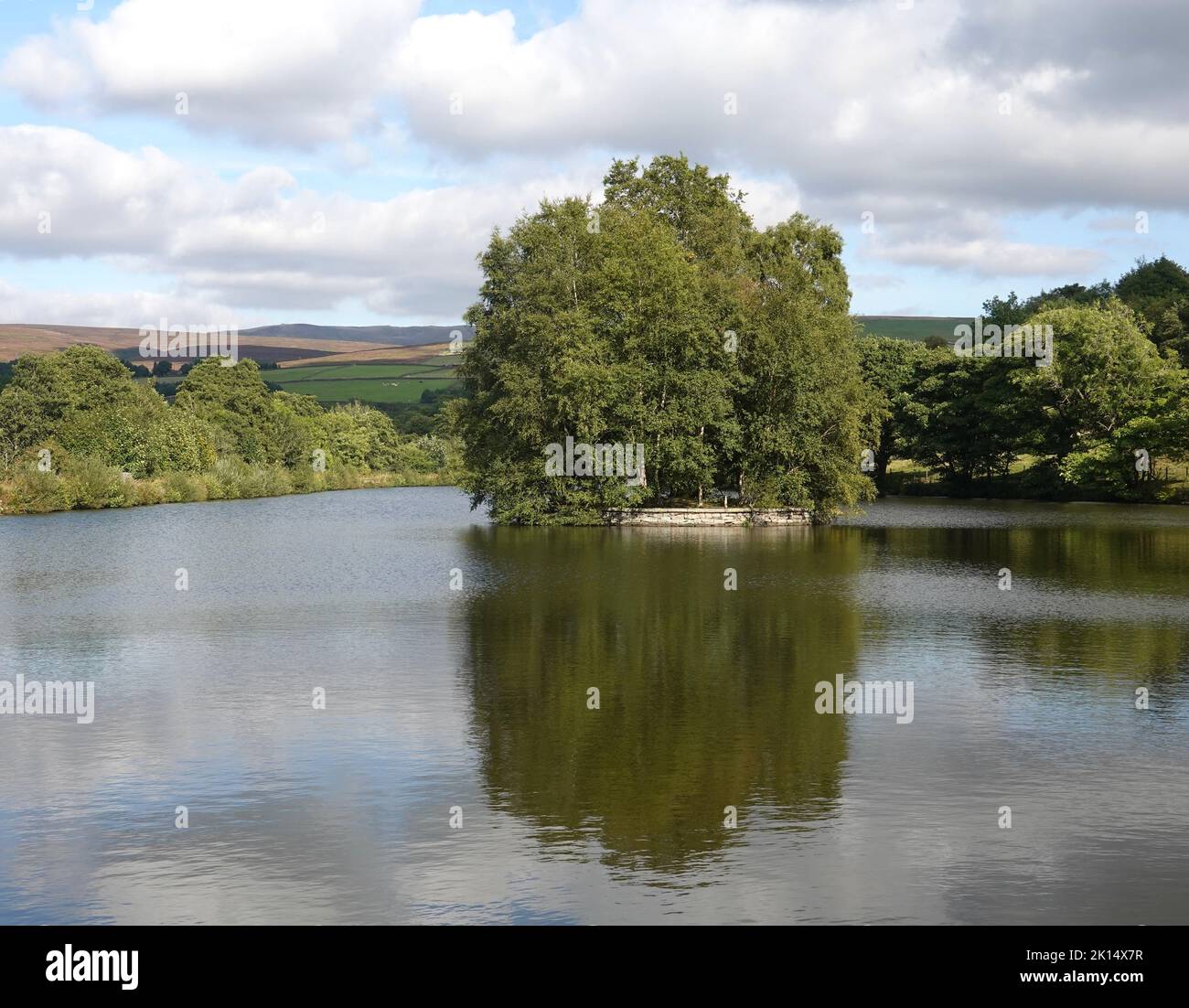 Birch Vale Reservoir, Birch Vale, Derbyshire Stock Photo - Alamy