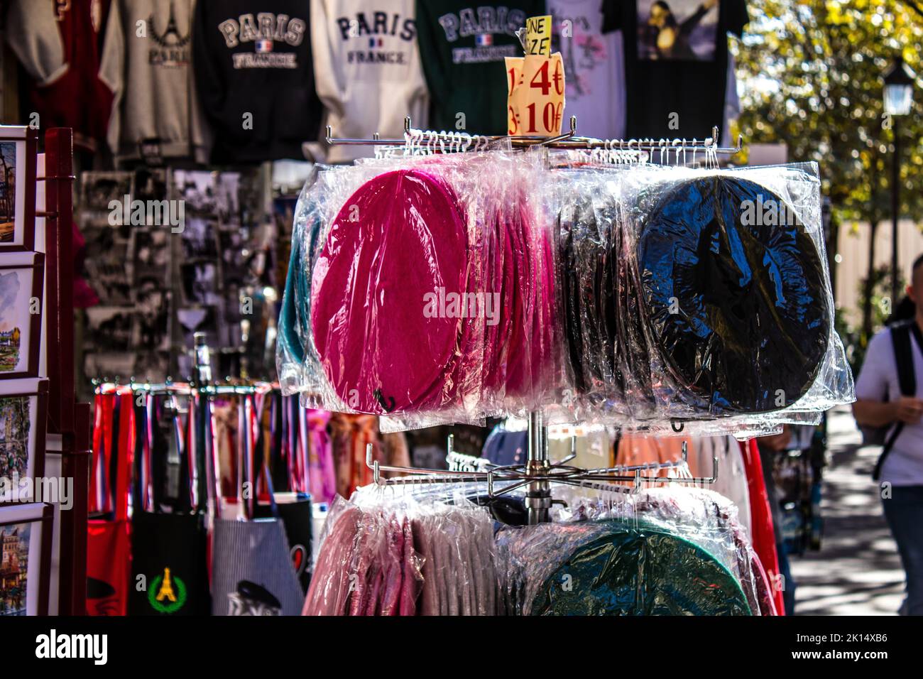 Paris, France - September 14, 2022 Decorative objects and various gift ...