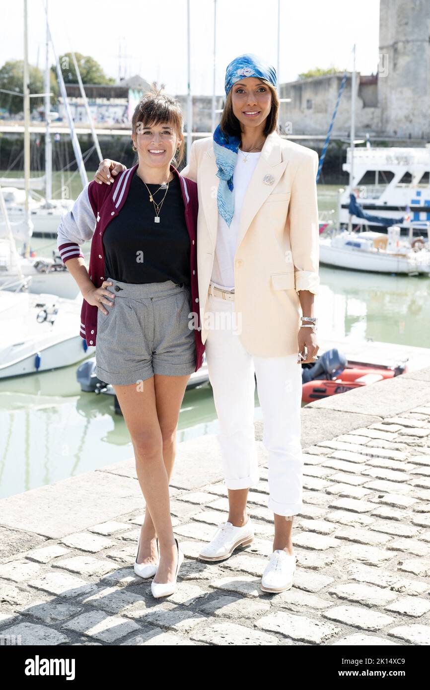 Sonia Roland and Beatrice de La Boulaye attend Tropique criminels ...