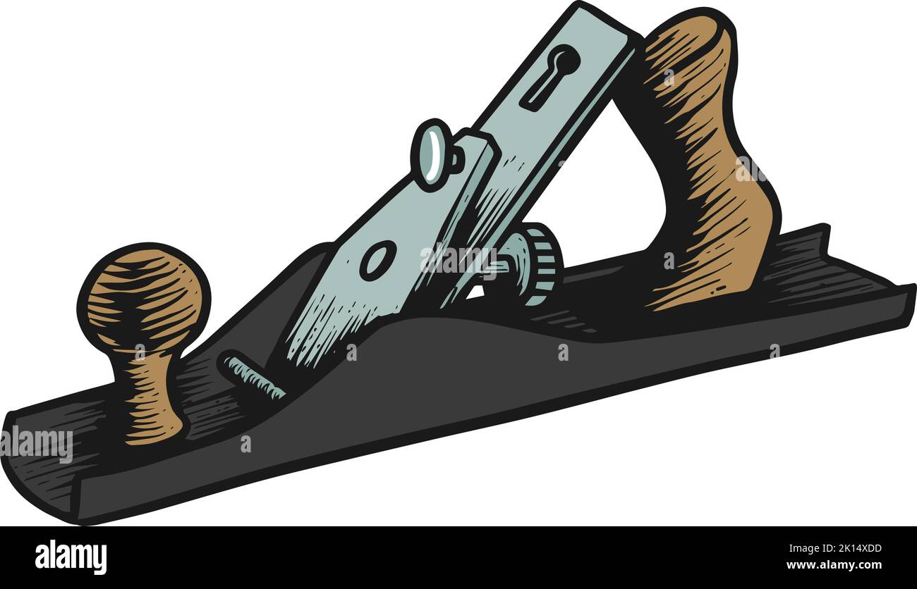 Hand plane engraving hi-res stock photography and images - Alamy