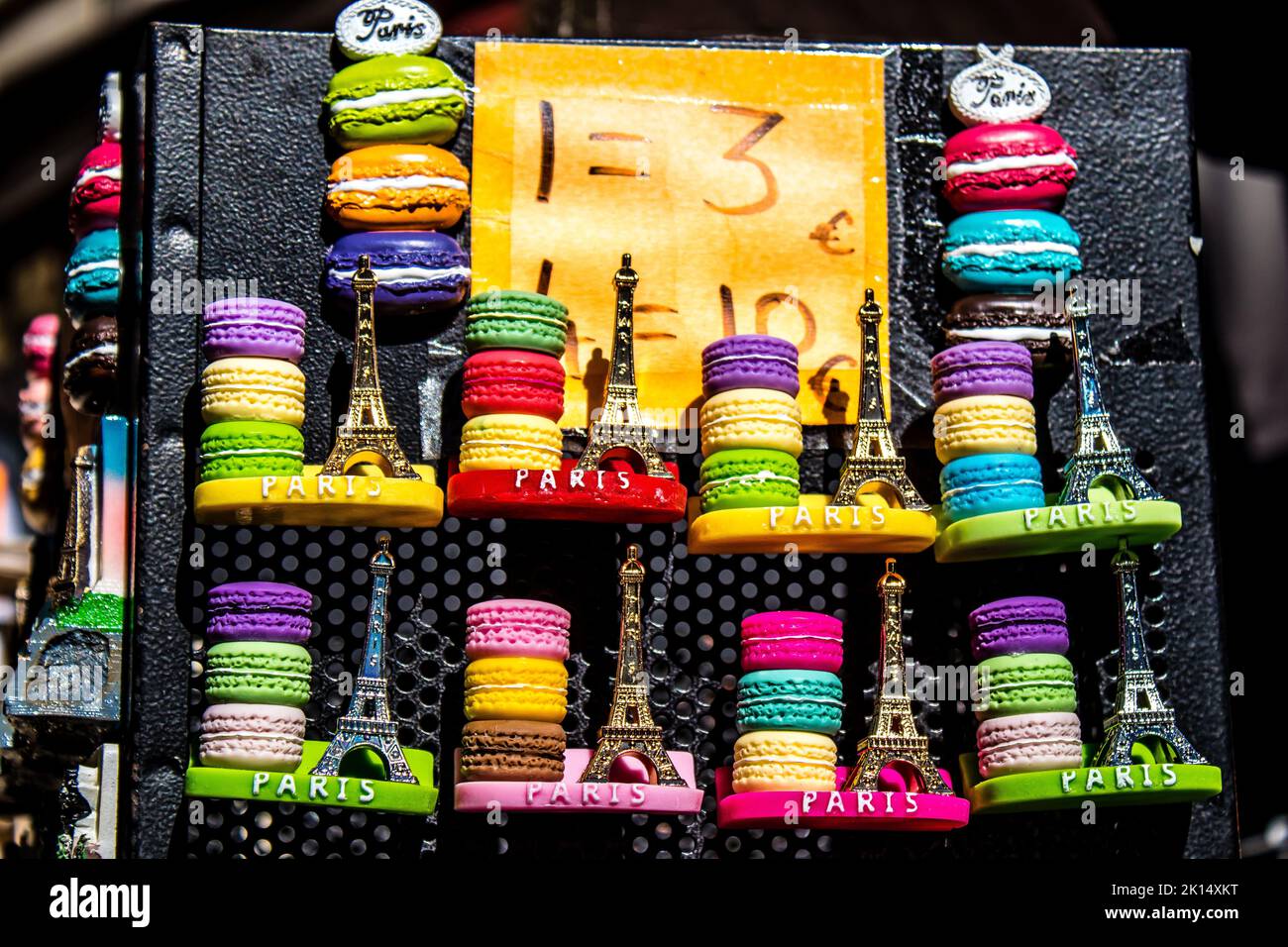 Paris, France - September 14, 2022 Decorative objects and various gift ...