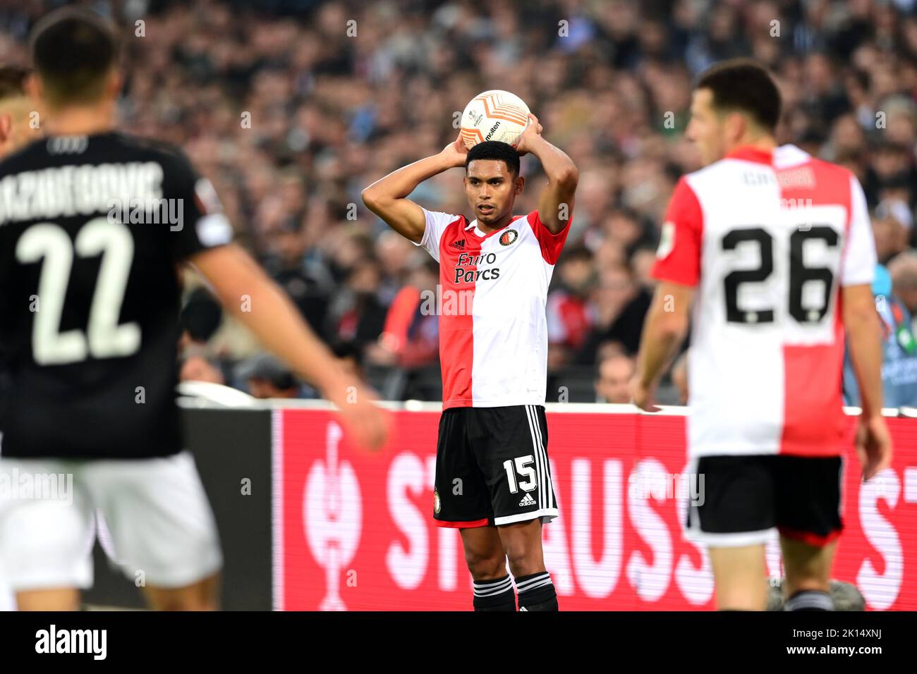 ROTTERDAM - Marcos Lopez of Feyenoord during the UEFA Europa League ...