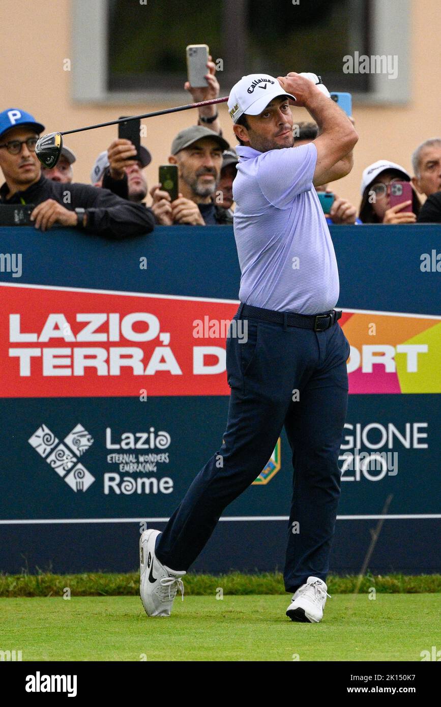 during the DS Automobiles 79th Italian Golf Open at Marco Simone Golf ...