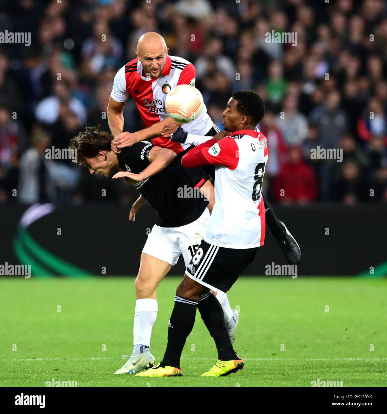 ROTTERDAM - (lr) William Boving of Strum Graz, Gernot Trauner of ...