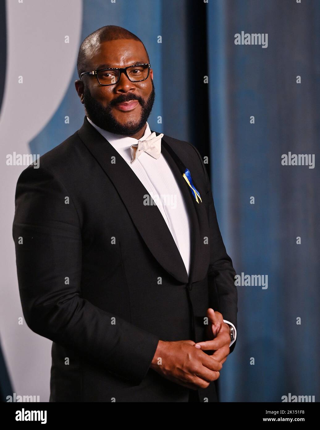 Tyler Perry attends the 2022 Vanity Fair Oscar Party hosted by Radhika ...