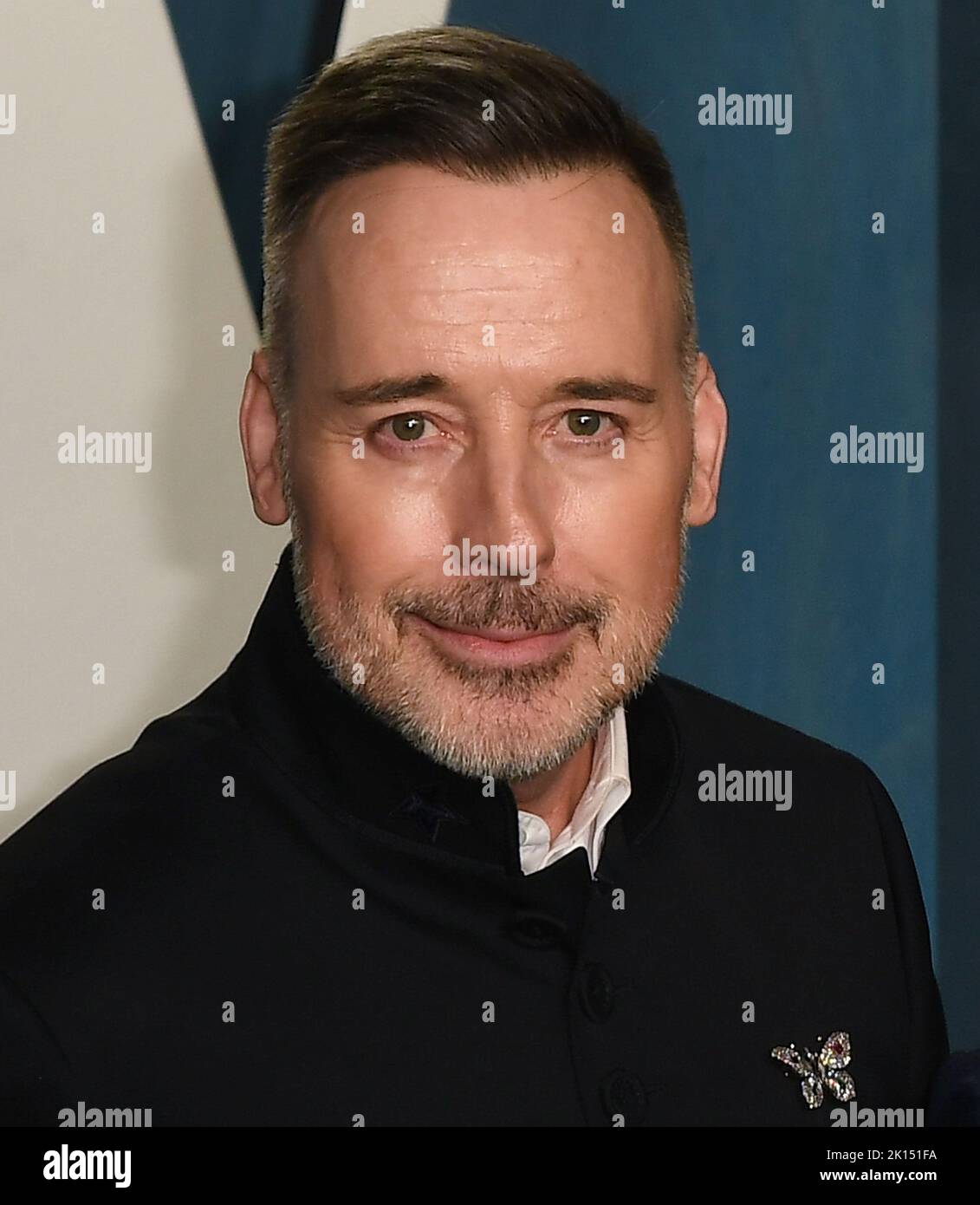 David Furnish attends the 2022 Vanity Fair Oscar Party hosted by ...