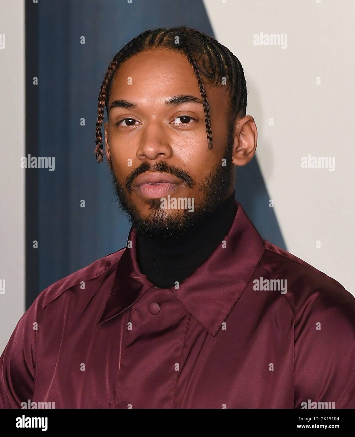 Kelvin Harrison Jr. attends the 2022 Vanity Fair Oscar Party hosted by ...