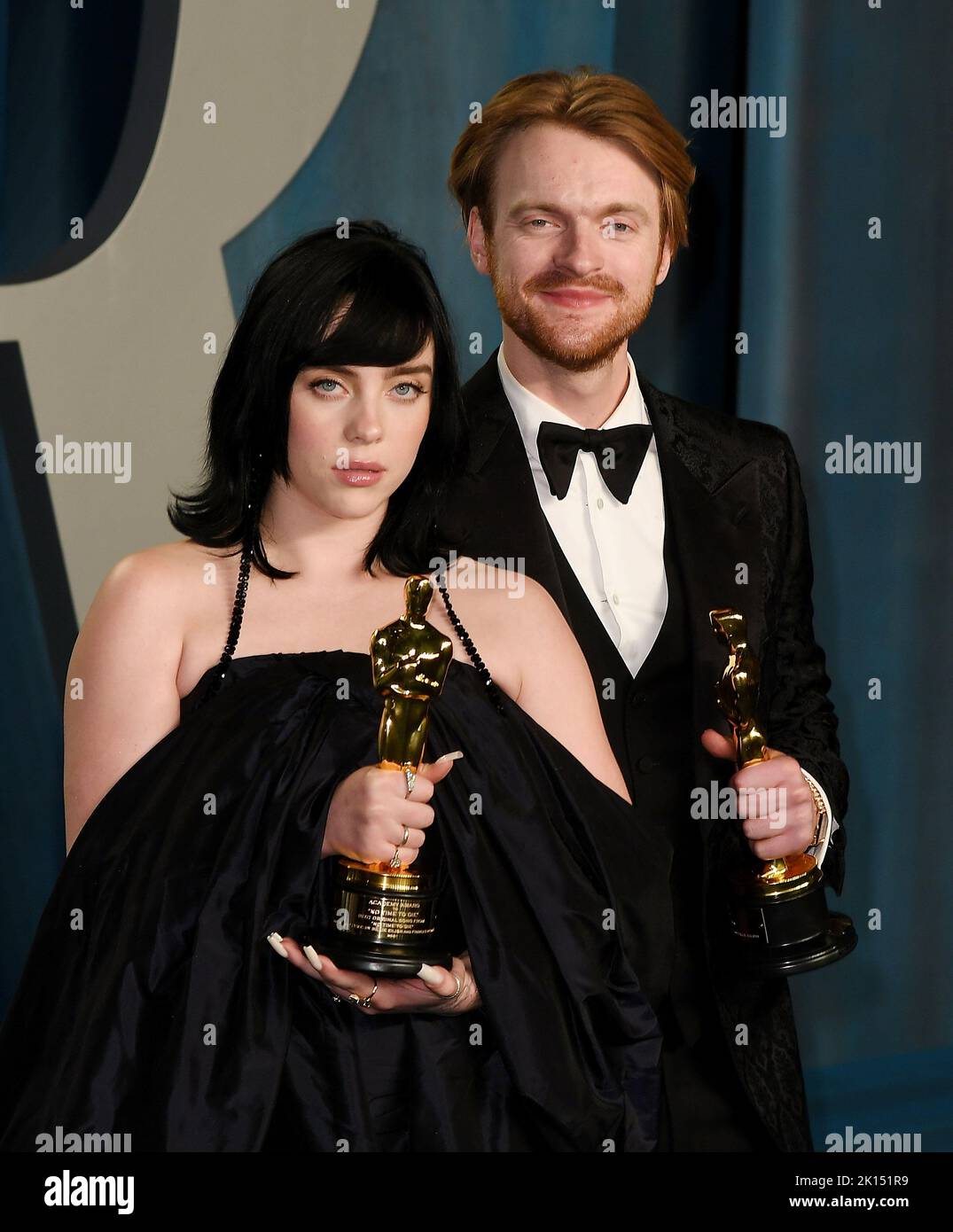 Billie Eilish, Finneas O'Connell attend the 2022 Vanity Fair Oscar ...