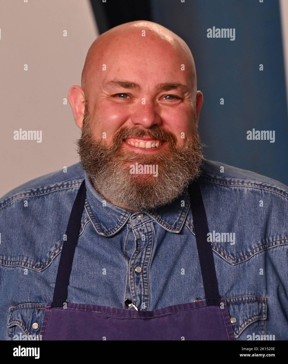 Evan Funke attends the 2022 Vanity Fair Oscar Party hosted by Radhika ...