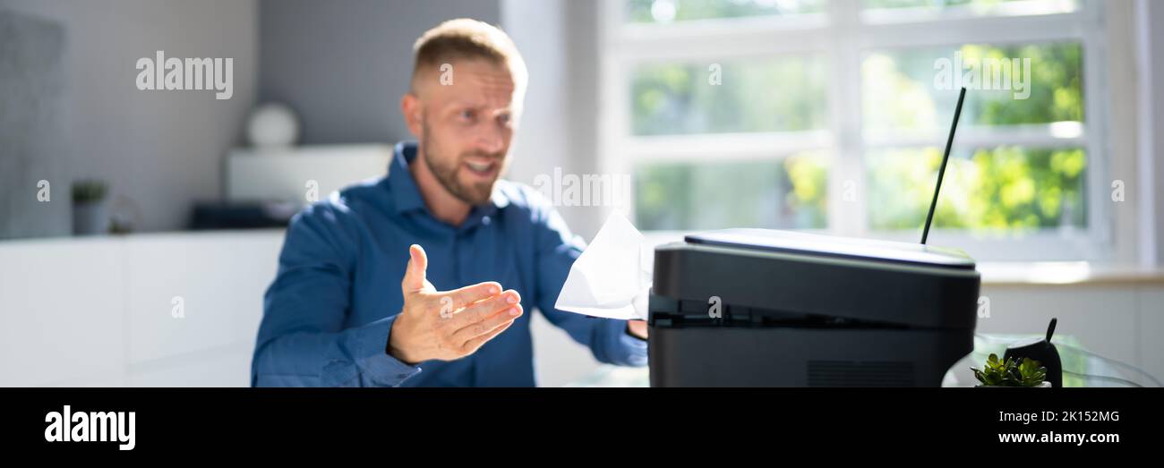 Angry and paper and office and copier hi-res stock photography and ...