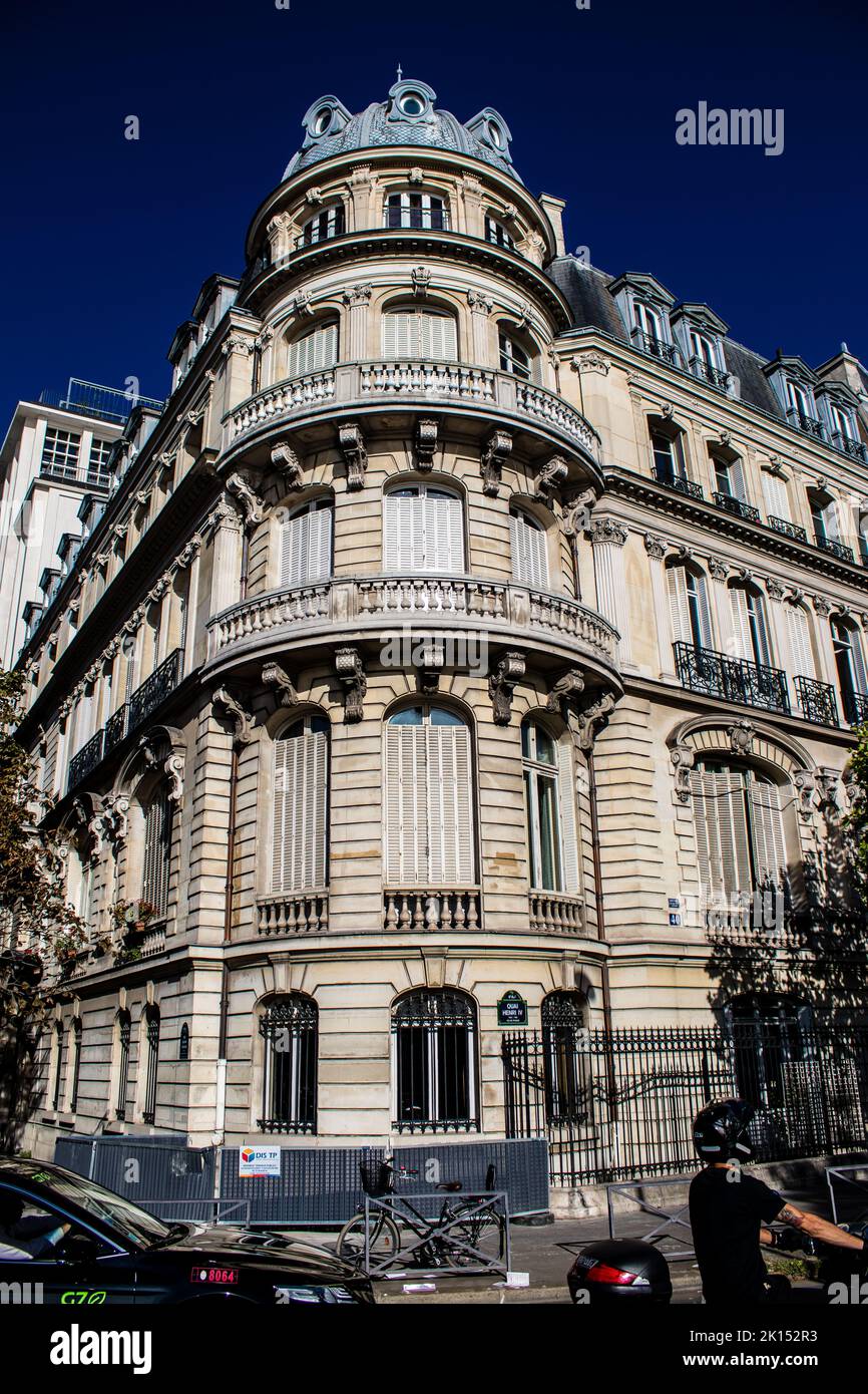Paris, France - September 12, 2022 Cityscape and architecture of Paris ...
