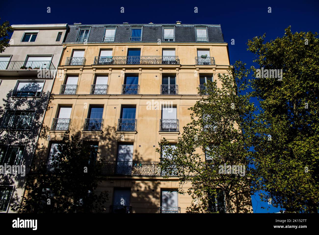 Paris, France - September 12, 2022 Cityscape and architecture of Paris ...