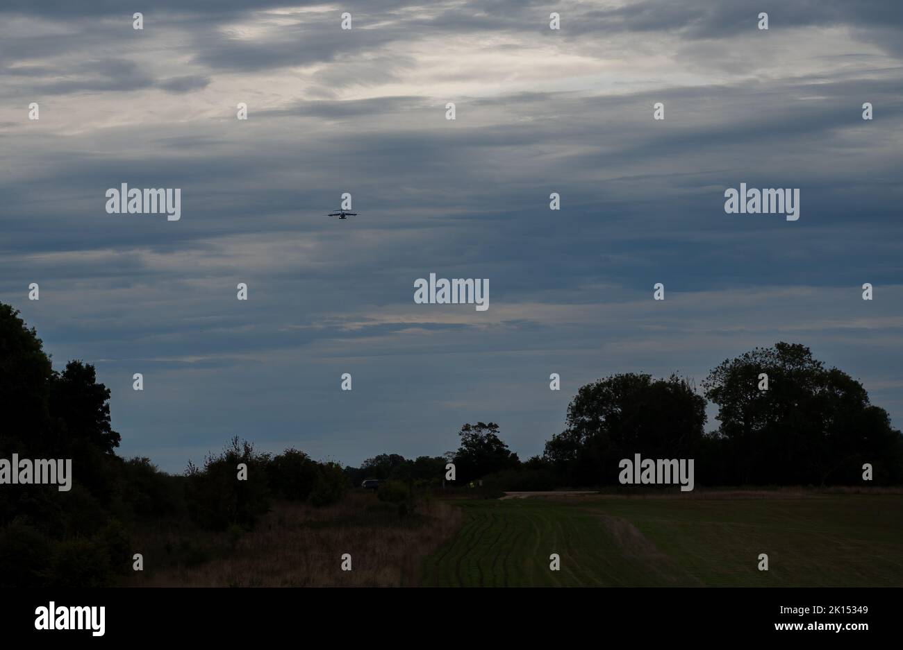 ZM414 RAF Royal Air Force Airbus A400M Atlas flying low level dropping ...