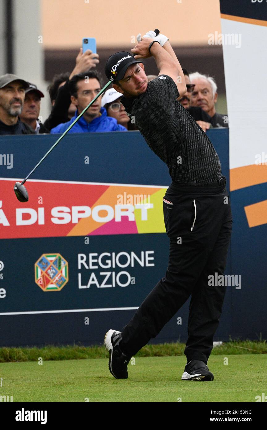 Lucas Herbert (AUS) during the DS Automobiles 79th Italian Golf Open at ...