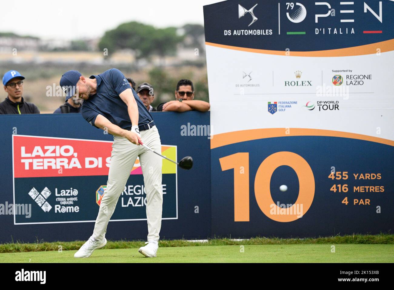 during the DS Automobiles 79th Italian Golf Open at Marco Simone Golf ...