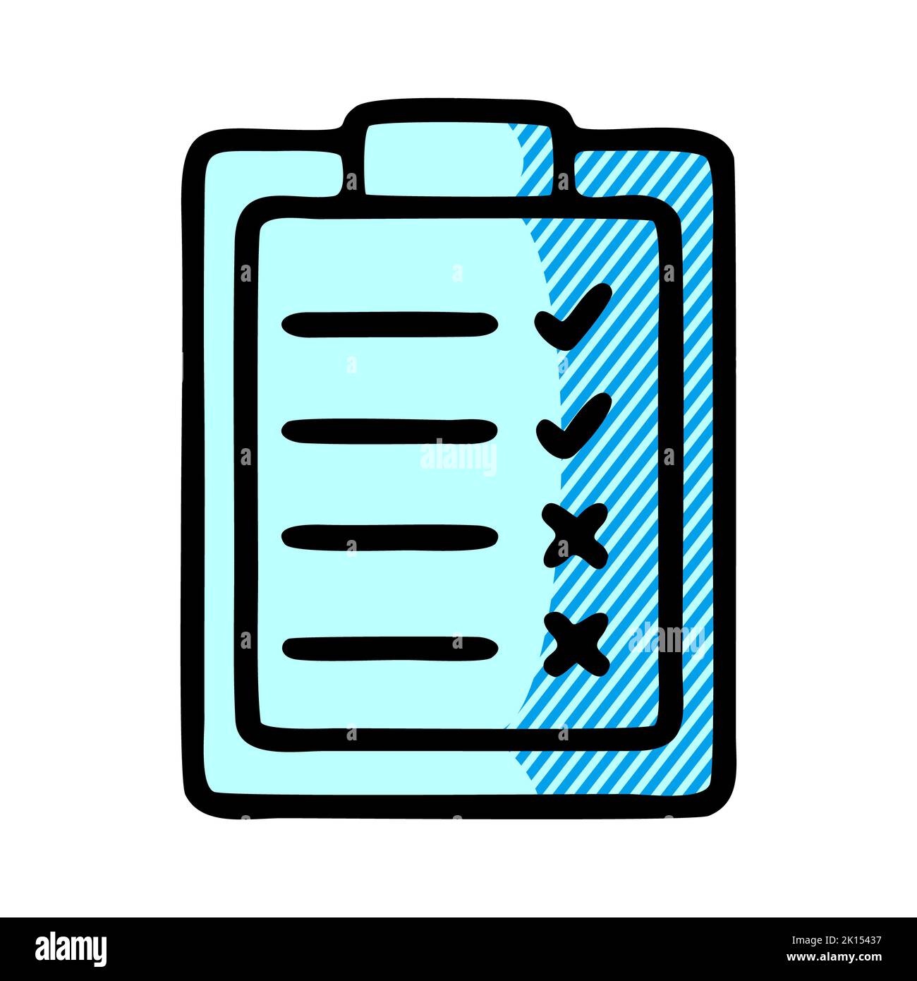 checklist icon isolated on white background from seo and website ...