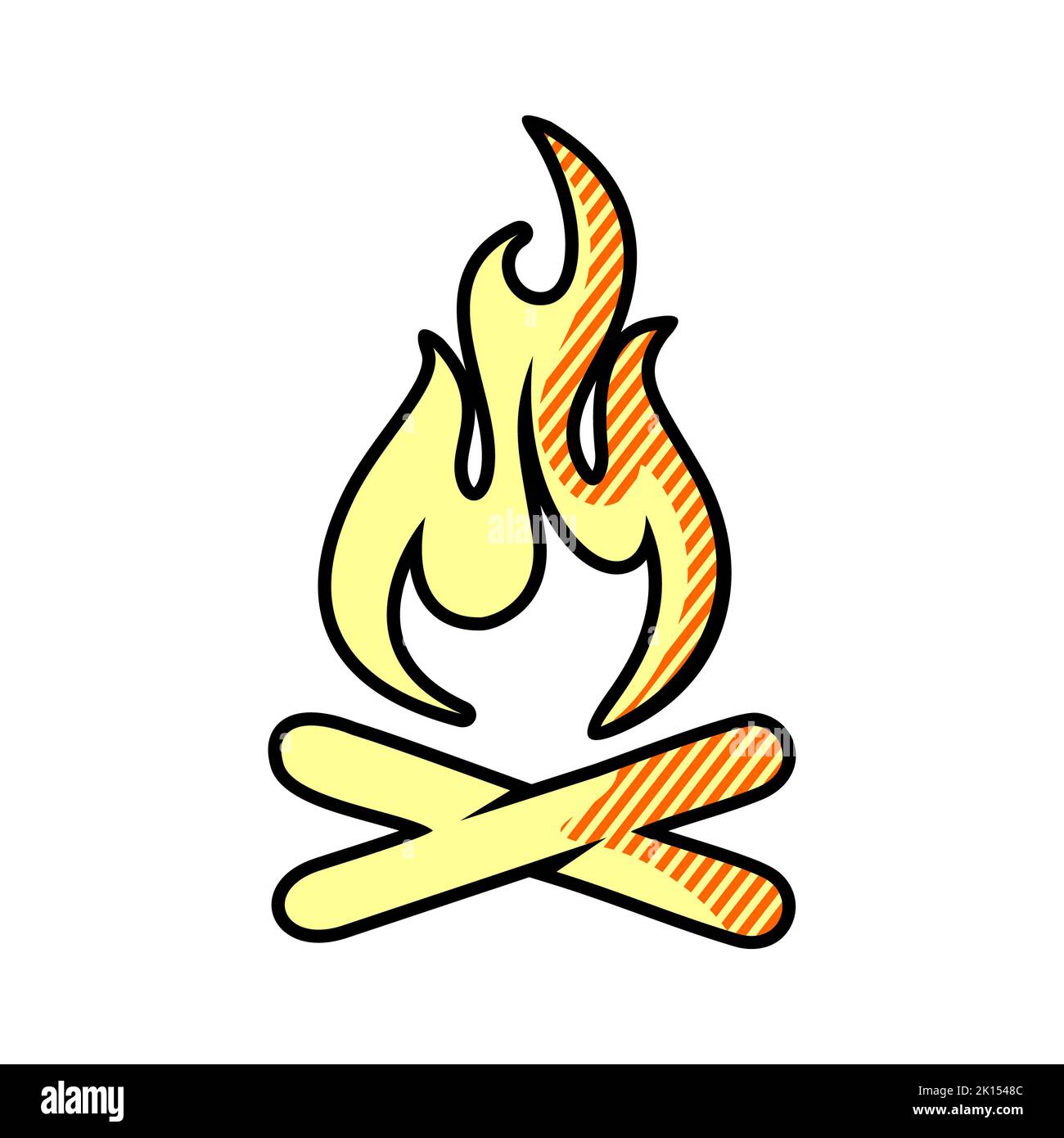 Bonfire. Bonfire icon. Bonfire vector. Bonfire icon vector. Bonfire ...
