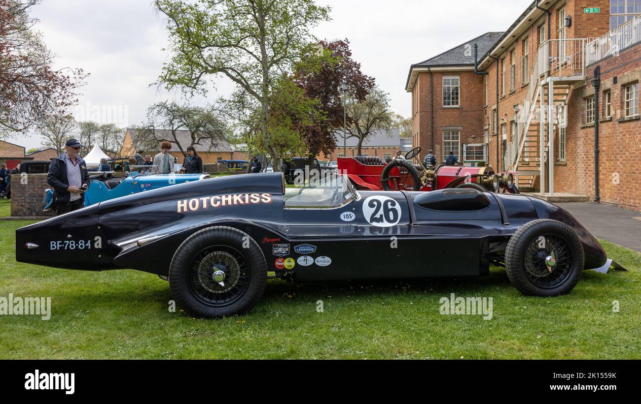 1930 Hotchkiss AM80 Brooklands on display at the June Scramble held at ...