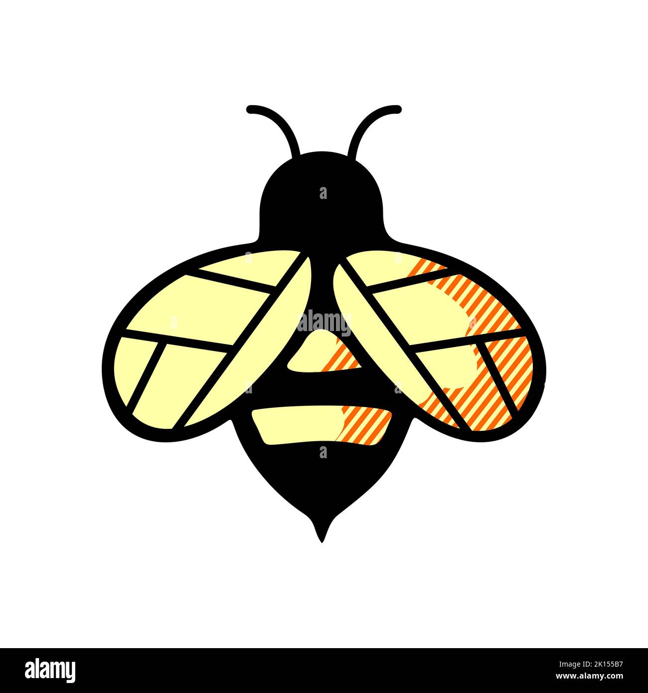 Bee icon logo design inspiraiton, Unique Geometric Bee Logo Symbol ... Bee icon logo design inspiraiton, Unique Geometric Bee Logo Symbol ...