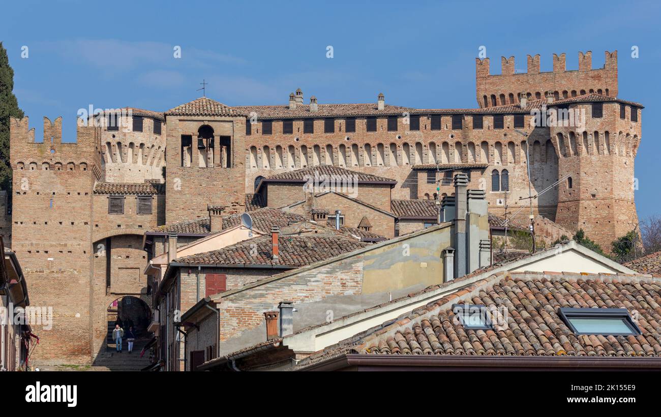 The ancient town gradara hi-res stock photography and images - Alamy