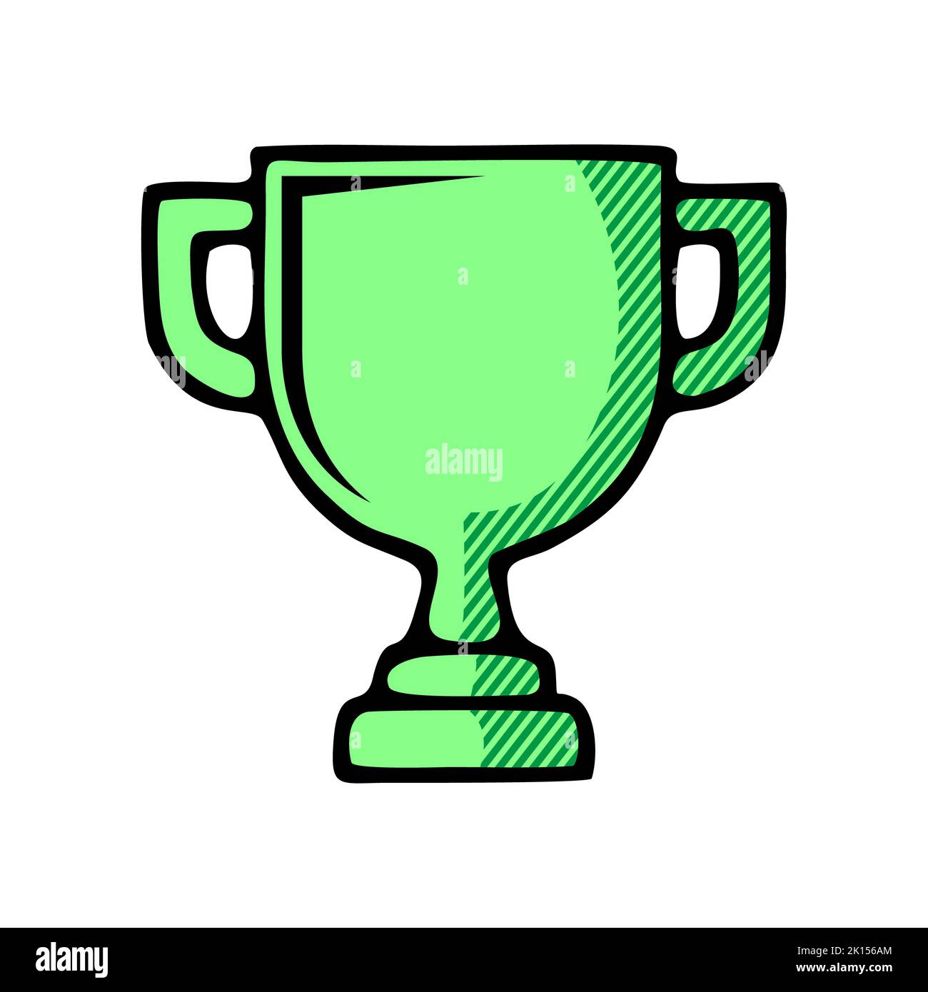 trophy icon isolated on white background from education collection ...