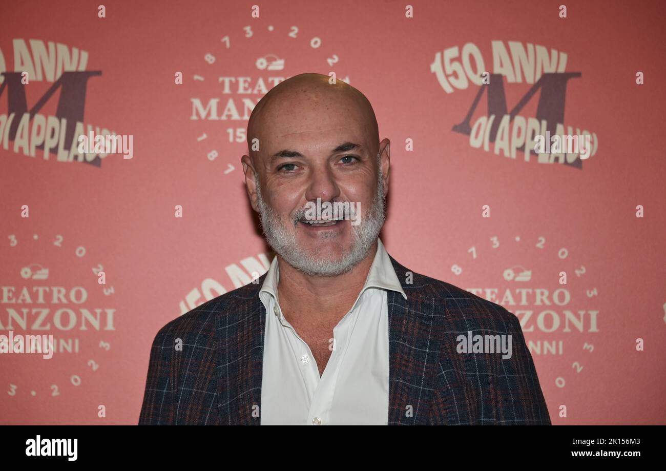 Milan, Italy Teatro Manzoni 150 years of applause presentation of the ...